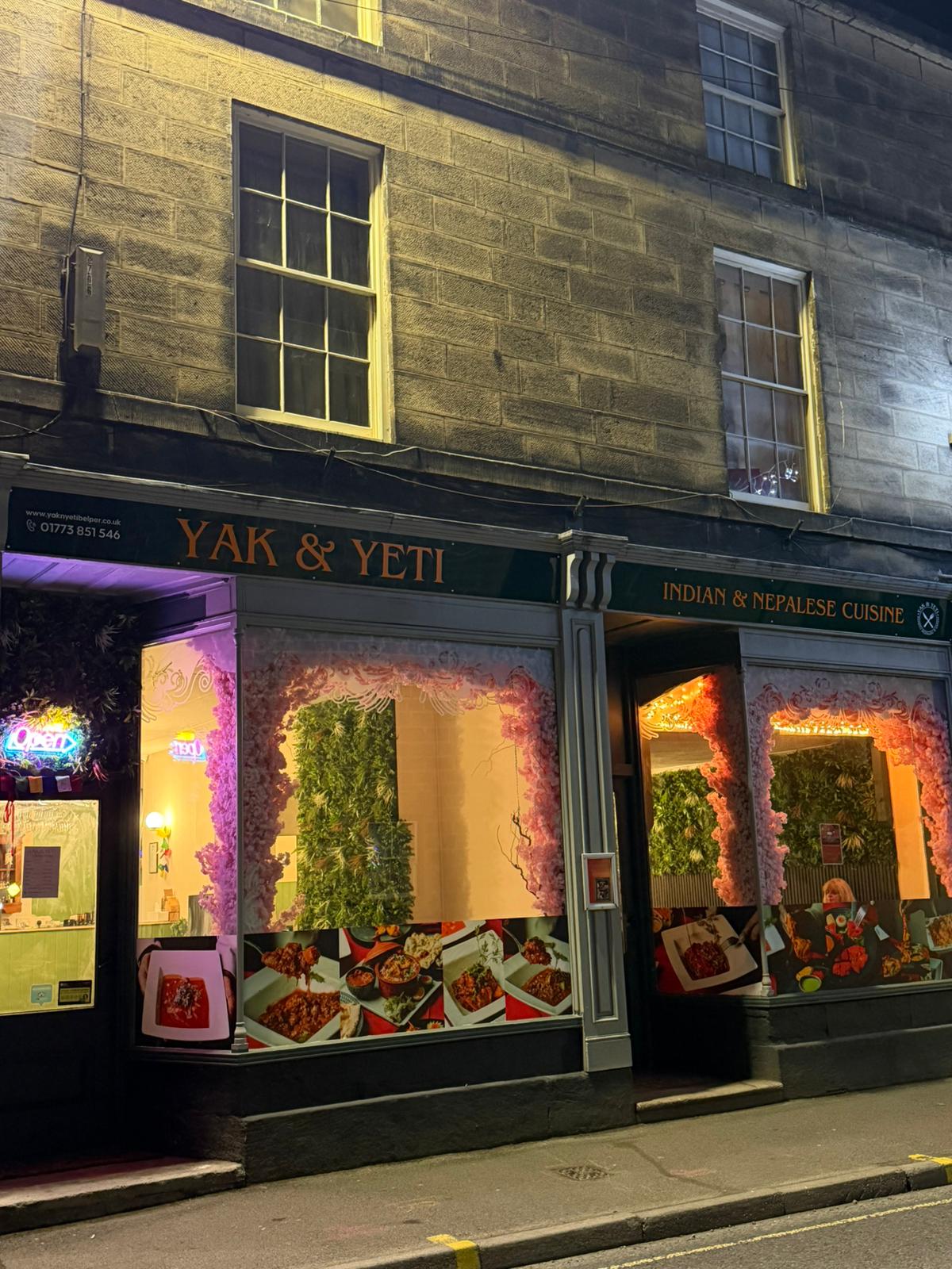 Yak & Yeti - Nepalese & Indian Restaurant | Belper